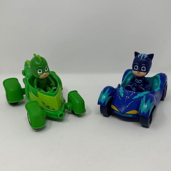 Toys | Pj Masks Gekko With Gekko Mobile Catboy With Cat Car Figures ...